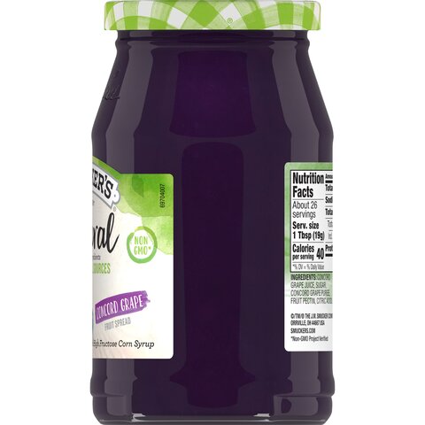 Natural Concord Grape Fruit Spread